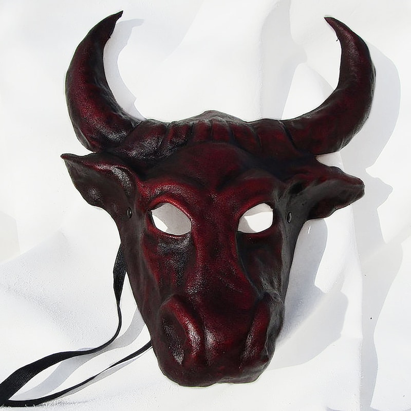 Bull Mask - Etsy