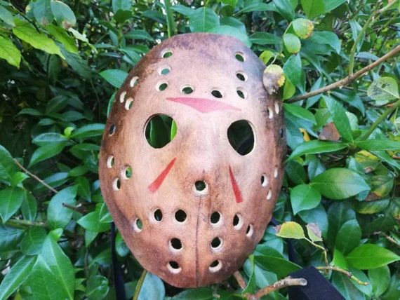 Jason's Mask Leather Handmade - Etsy