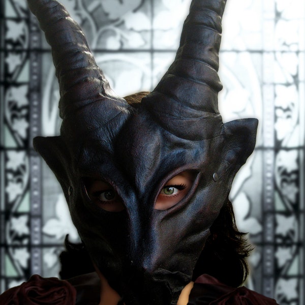 Devil Mask - Etsy