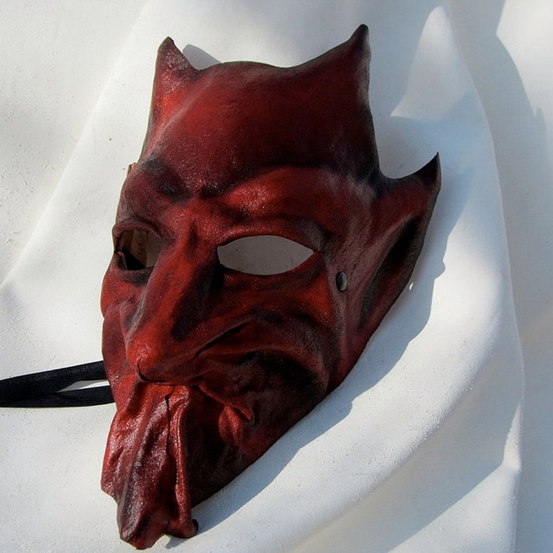 Devil Mask - Etsy