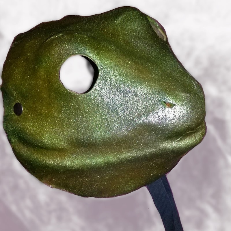 Frog Mask - Etsy