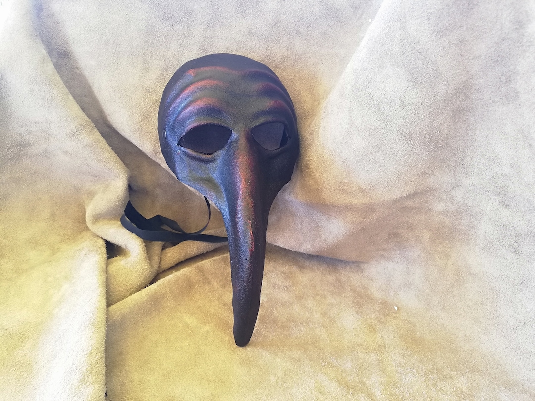 Turkish Nosre Mask Leather Venice Theater Role Play Historical Mask - Etsy