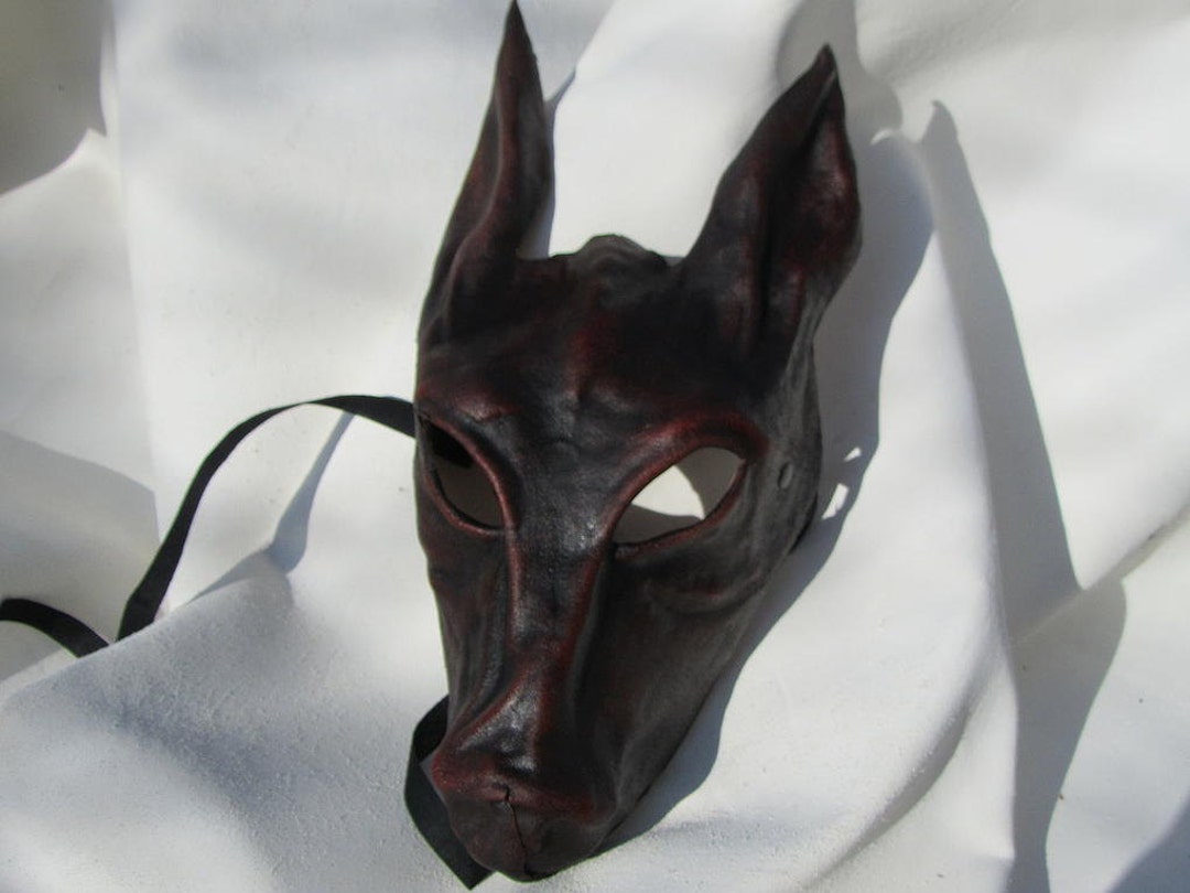 Handmade Leather Donkey Mask - Etsy