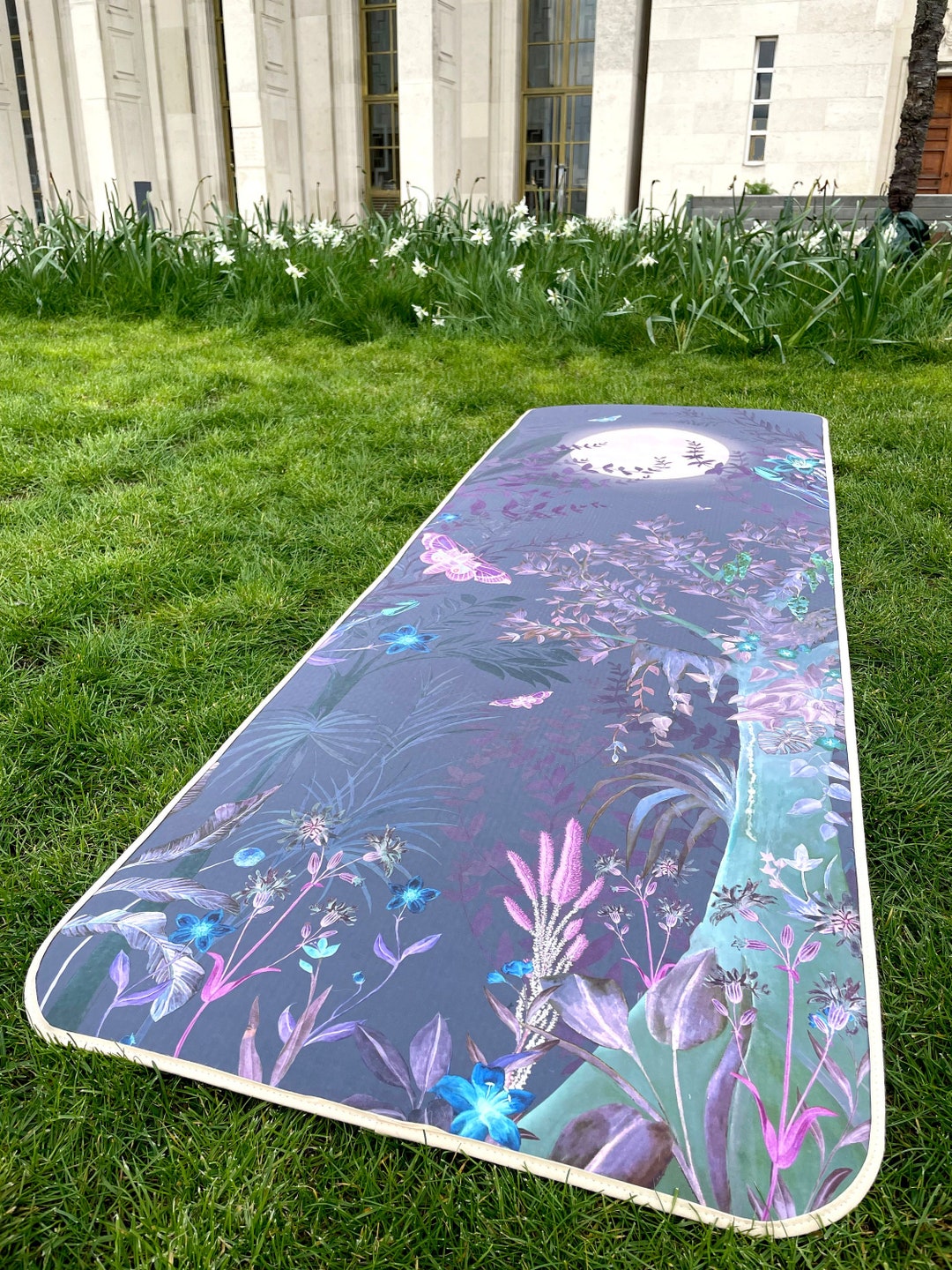 New 'enchanted Forest' Print Yoga Mat for Pilates - Etsy