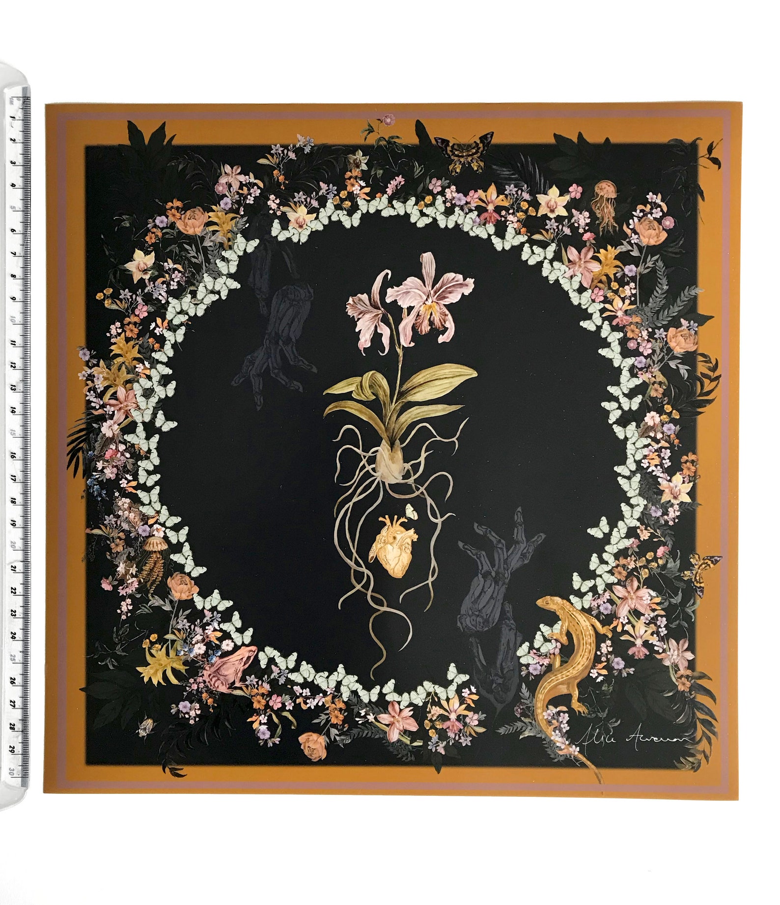 Unique Illustration Prints Amazon Jungle Themed With Hand - Etsy