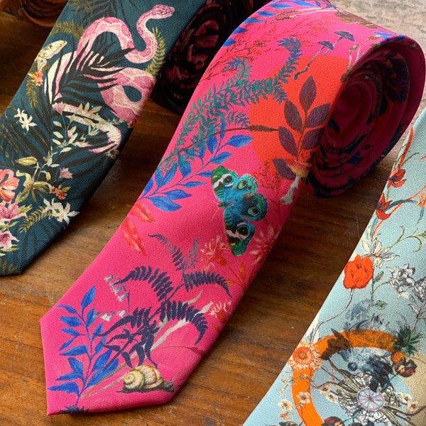 Floral Ties - Etsy UK
