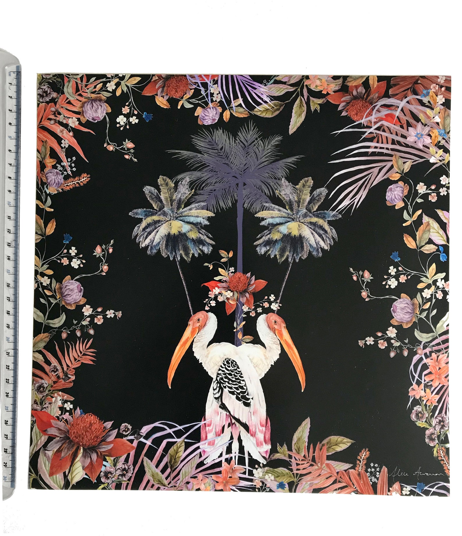 Unique Illustration Prints Amazon Jungle Themed With Hand - Etsy