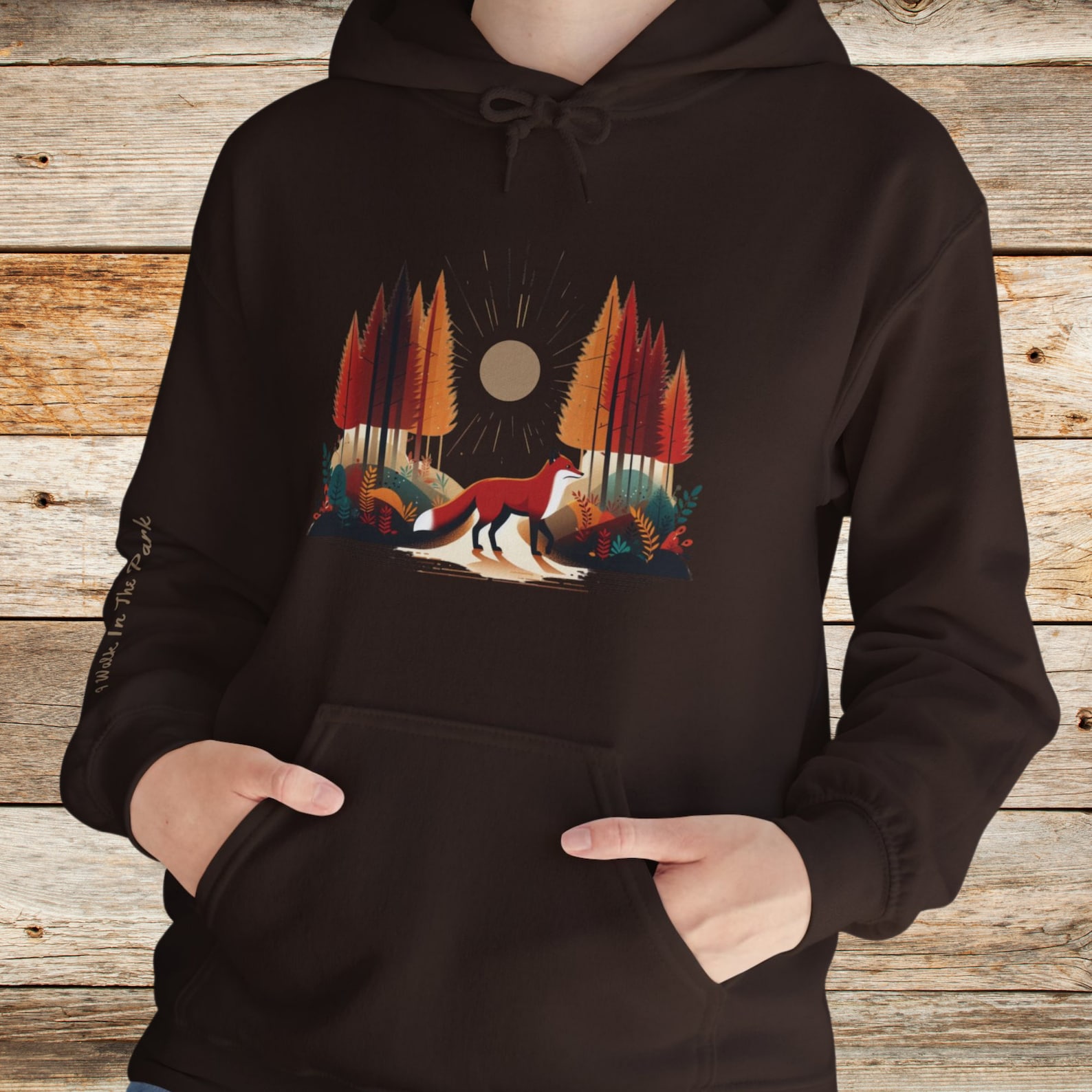 Fox Hoodie Women, Fox Print Hoodie, Cute Fox Hoodie, Cottagecore ...