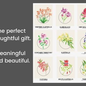 Tasmanian Blue Gum Printable Art for Tasmania State Floral Emblem ...