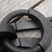 Hand Forged Iron Ring Pull / Barn Door Hardware / Barn Door - Etsy