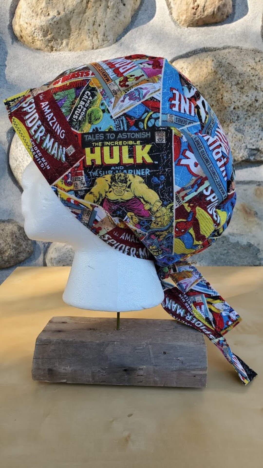 Superhero Scrub Cap, Cartoon Scrub Cap, Fandom Scrub Cap, Surgical Cap ...