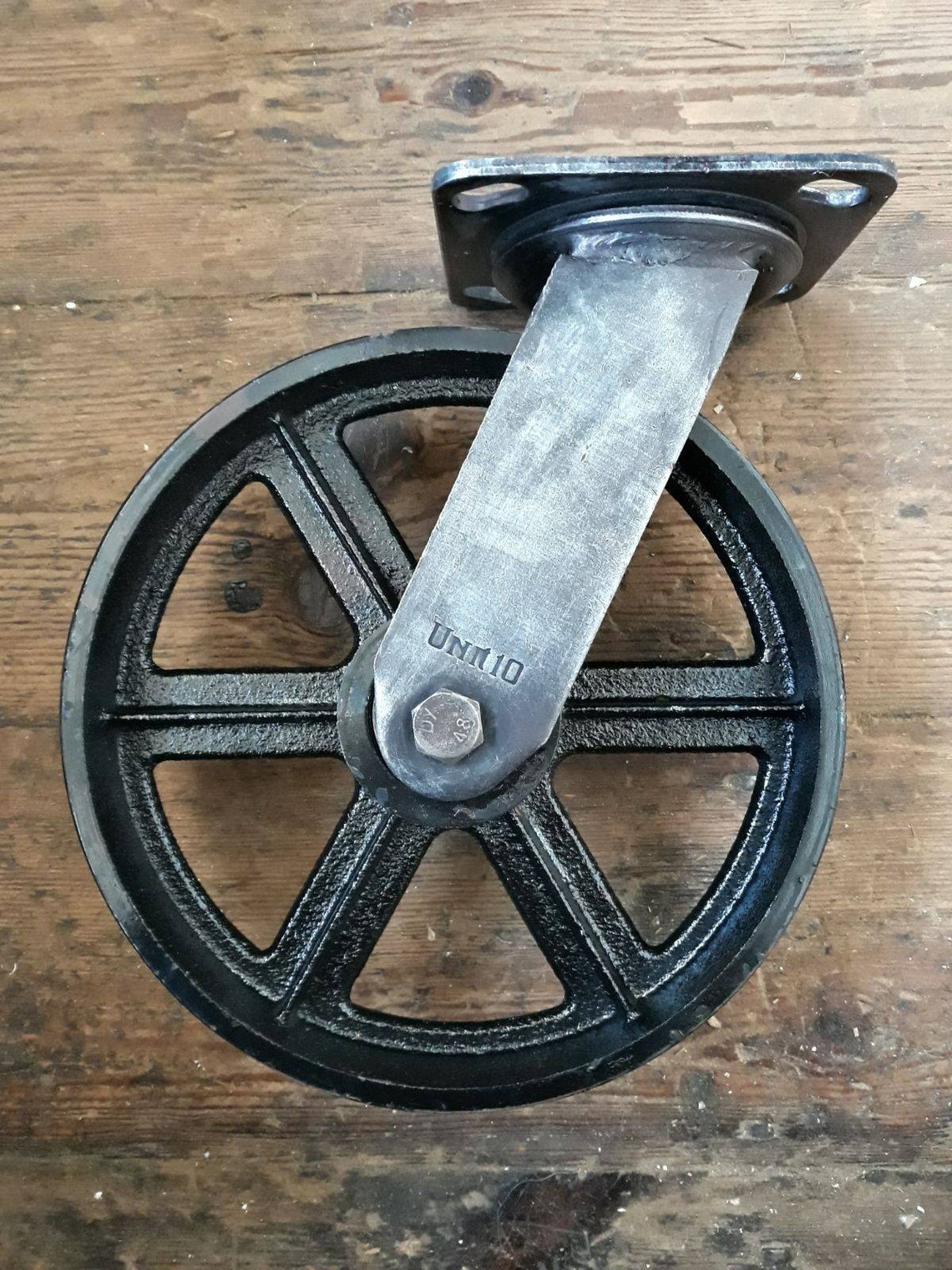 Vintaged Cast Iron Castor Industrial Swivel Caster 4 - Etsy