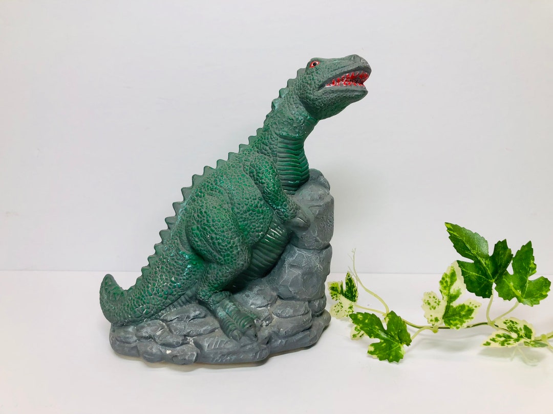 Vintage Ceramic Godzilla Figurine 1980's Monster Lizard Reptile ...