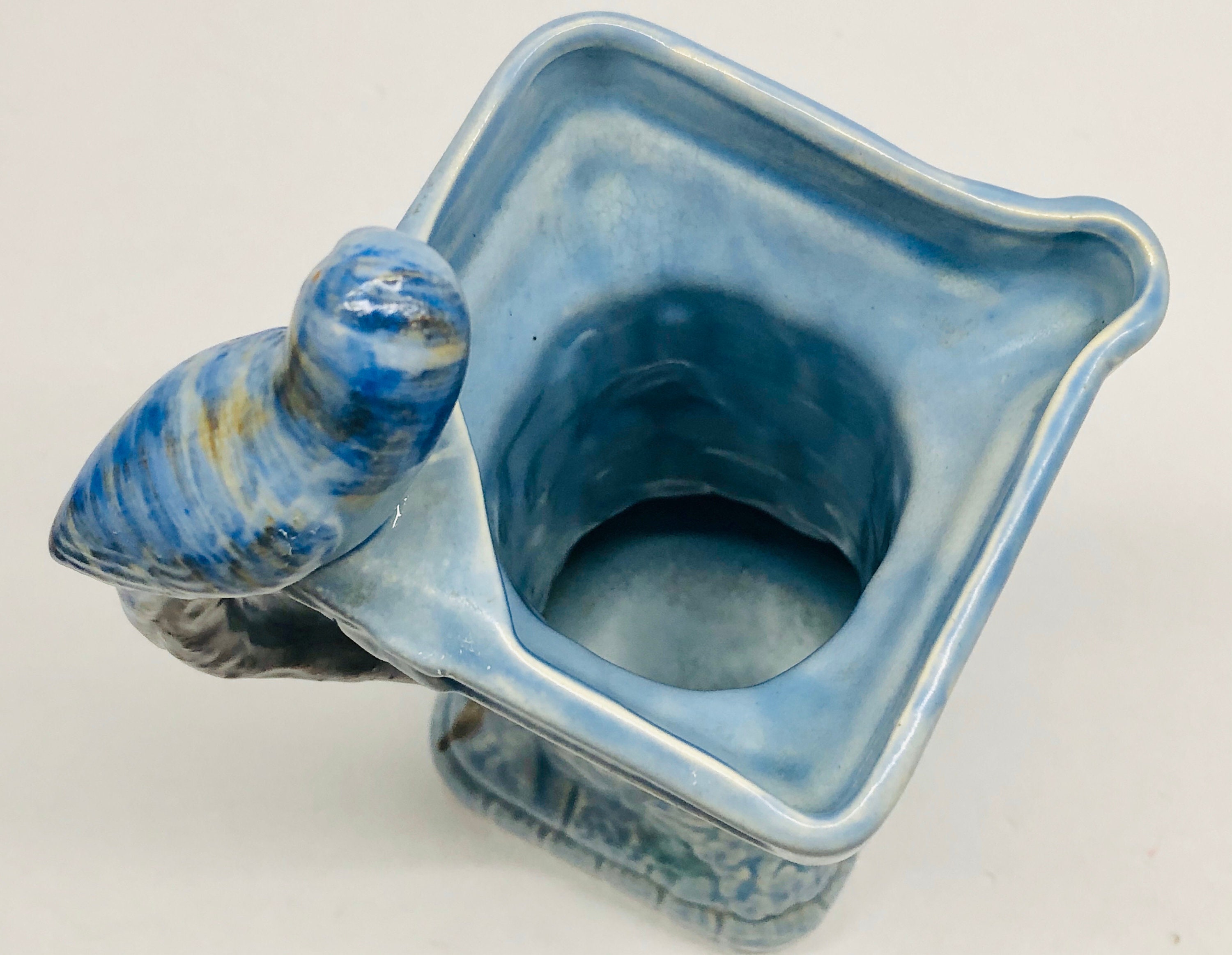 Vintage Blue Wade Budgerigar Bird Handle Pitcher Jug Vase | Etsy