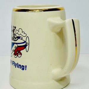 Vintage Esso Exxon Aviation Mug RARE Esso Tiger Advertising Happy ...