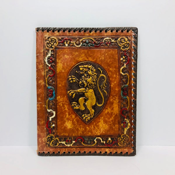 Leather Portfolio Book - Etsy