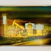 Vintage Acid Etching Oil Pump City of Estevan Wall Hanging Saskatchewan ...
