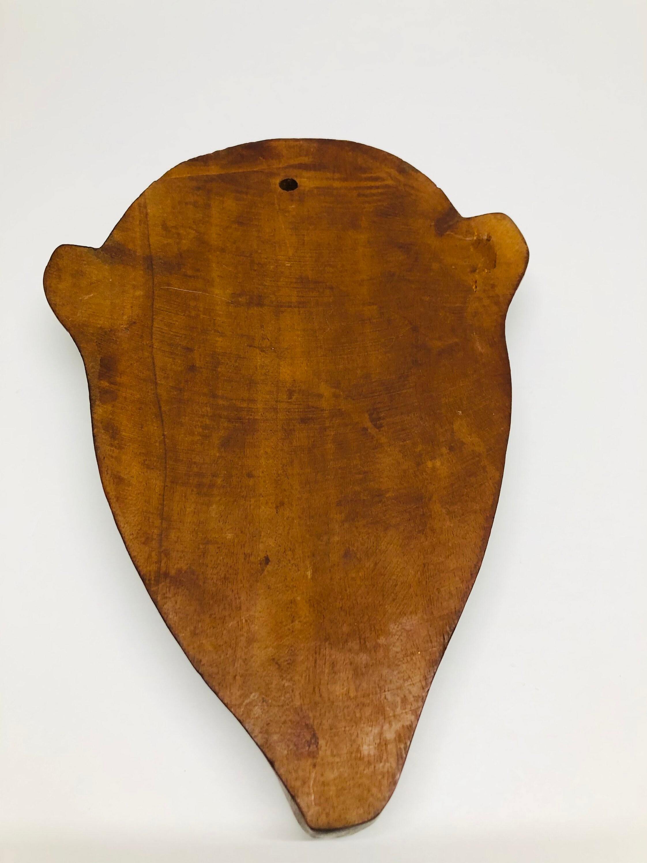 Vintage Carved Wood Satan Devil Wall Hanging Demon Tribal | Etsy