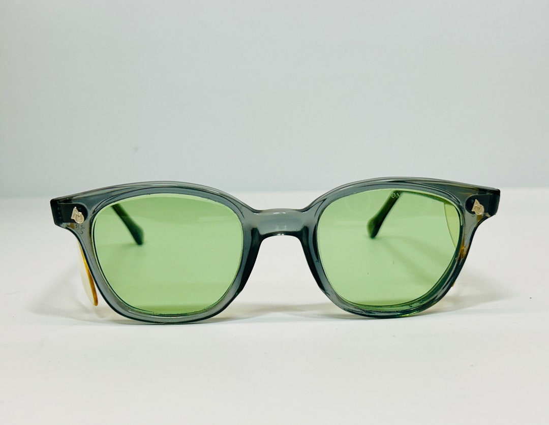Vintage American Optical Safety Glasses 6M Flexi Fit Clear Side Shields ...