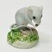 Vintage Cybis Deer Mouse in Clover Musha Porcelain Mouse Figurine 1970 ...