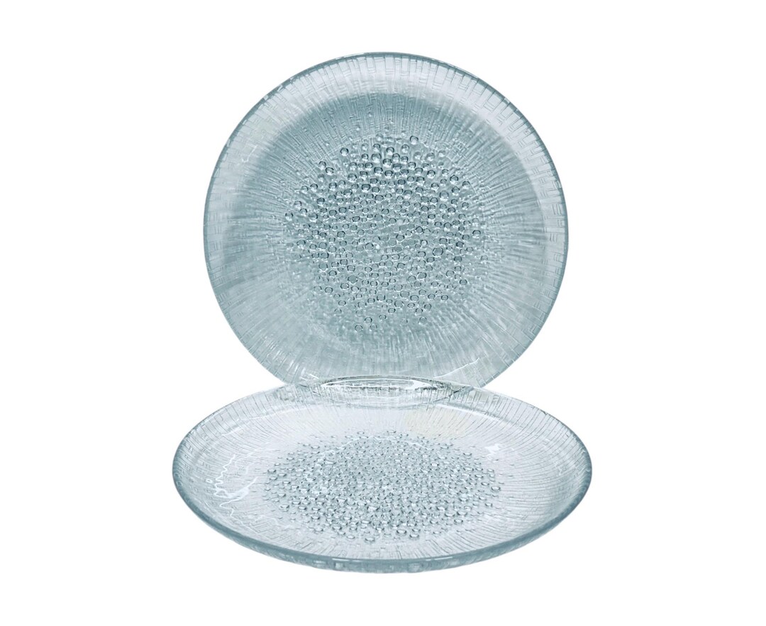 Iittala Ultima Thule Dinner Plates, Tapio Wirkkala Scandinavian Design ...