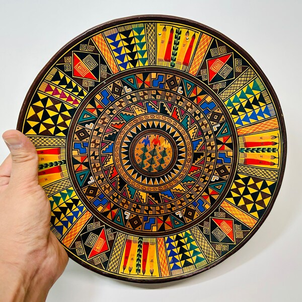 Peruvian Plate Pottery - Etsy