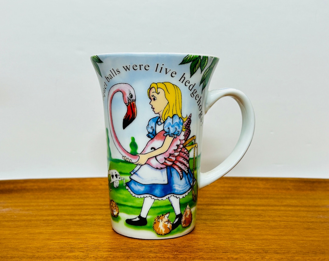 Alice in Wonderland Coffee Mug Cafe by Paul Cardew Red Queen Croquet ...