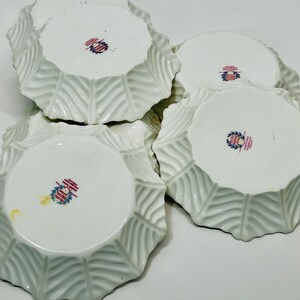 Vintage Queen Anne Royal Bridal Gown Nut Dish Candy Bowls Set of 6 Fine ...