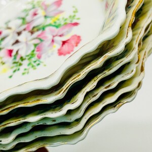 Vintage Queen Anne Royal Bridal Gown Nut Dish Candy Bowls Set of 6 Fine ...