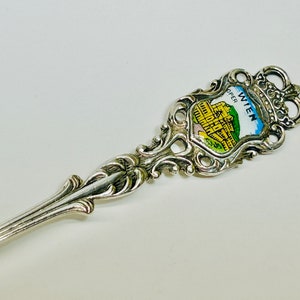 Vintage 800 Silver Spoon Wien Vienna State Opera House Collector Spoon ...