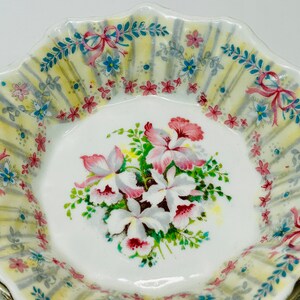 Vintage Queen Anne Royal Bridal Gown Nut Dish Candy Bowls Set of 6 Fine ...