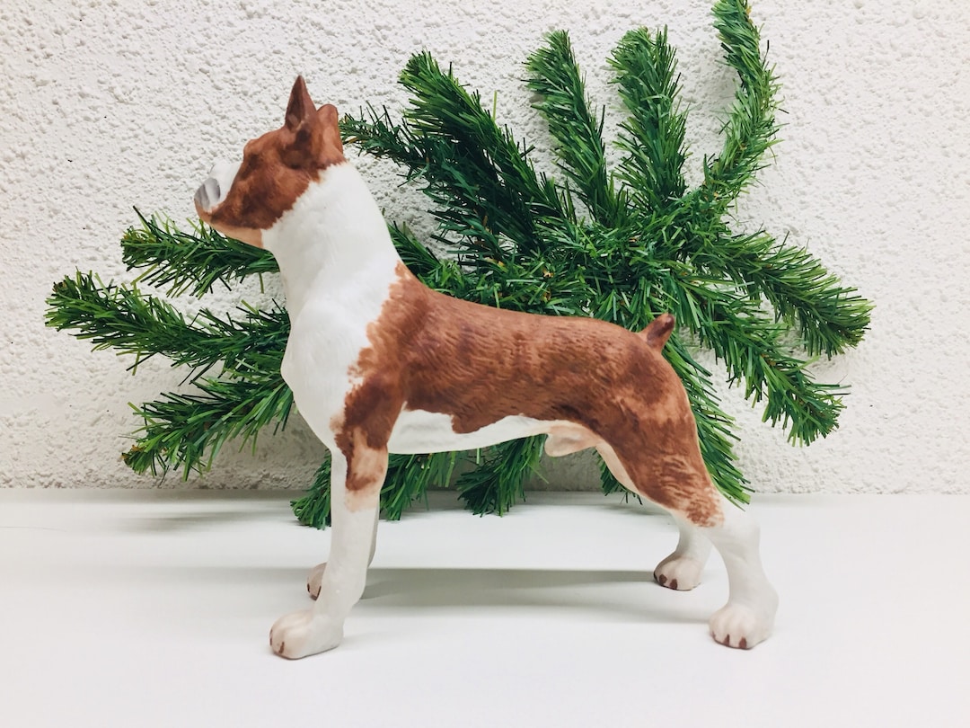 Vintage Bisque Porcelain Boxer Dog Figurine: Pet Lover Gift - Etsy