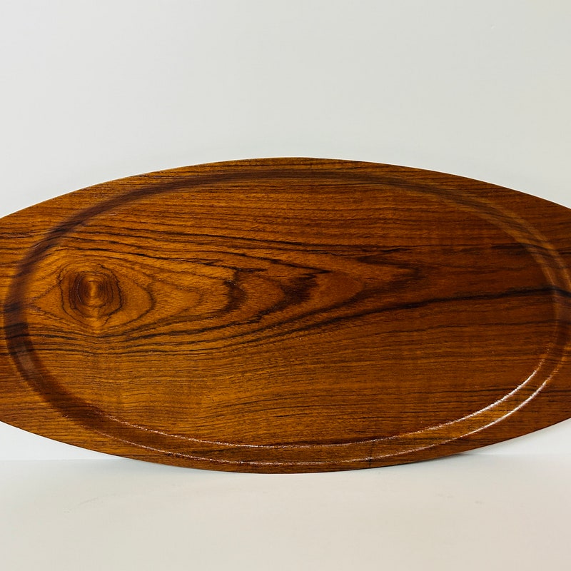 Teak Serving Tray - Etsy