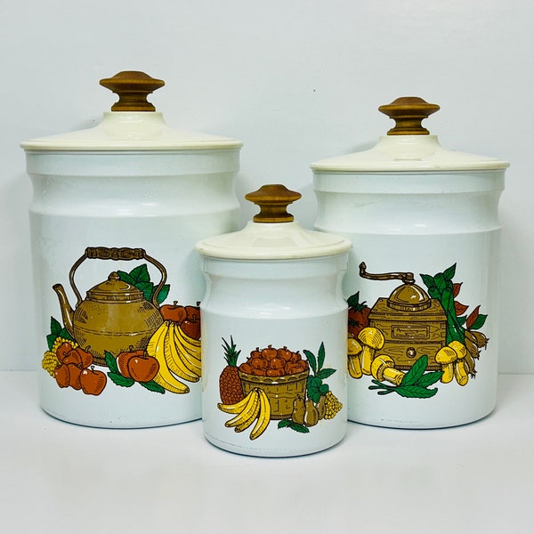 Kromex Canister Set - Etsy