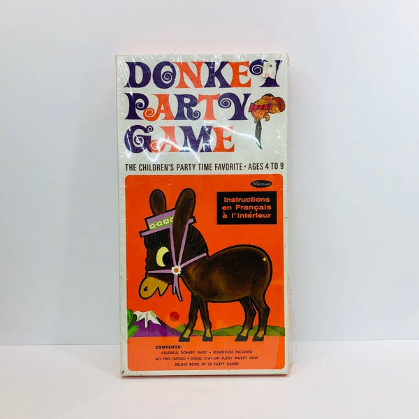 Donkey Party Game - Etsy