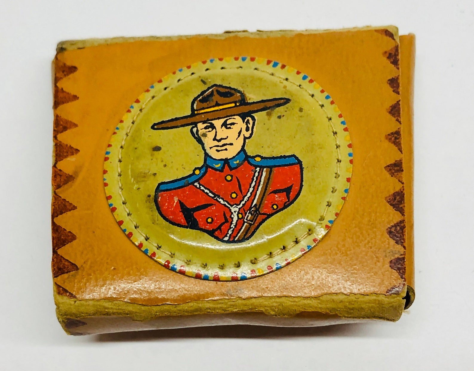 RARE Vintage RCMP Leather Travel Sewing Kit Memorabilia RCMP - Etsy