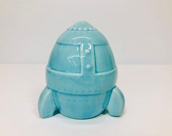 Rocket Ship Ceramic - Etsy