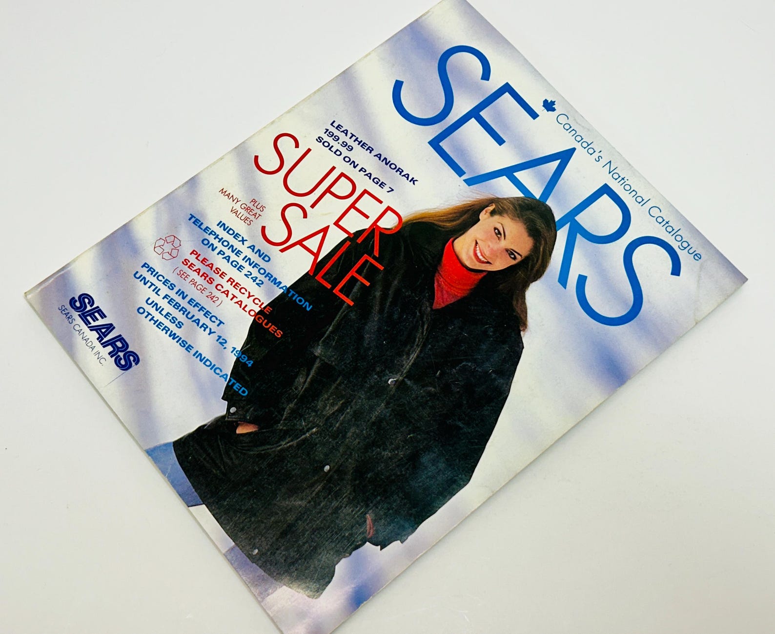 Vintage 1993 Sears Canada Catalog 90s Fashion Advertising Electronics ...