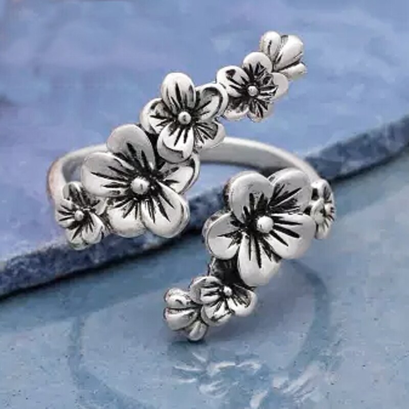 Cherry Blossom Ring - Etsy