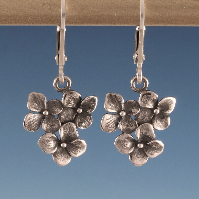 Hydrangea Charms - Etsy