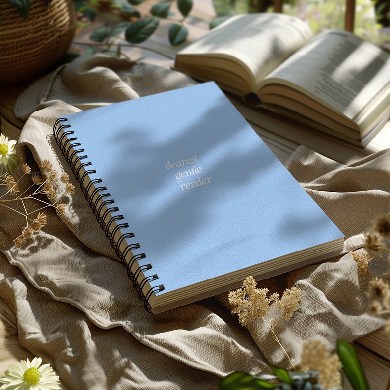 Bridgerton Inspired Lined Spiral Notebook | Lady Whistledown Dearest ...