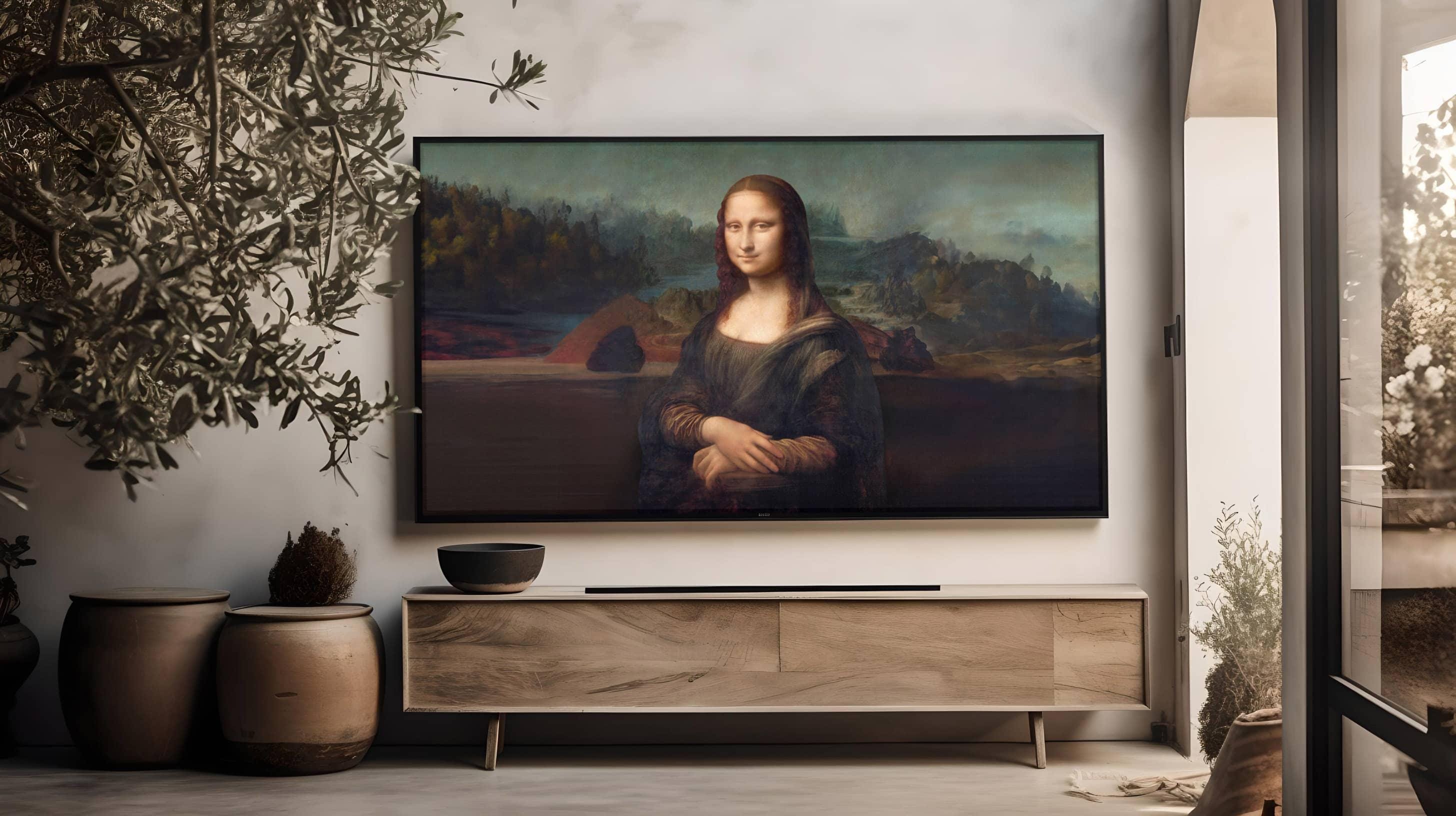 Mona Lisa Samsung Frame TV Art: Da Vinci Renaissance Painting (digital ...