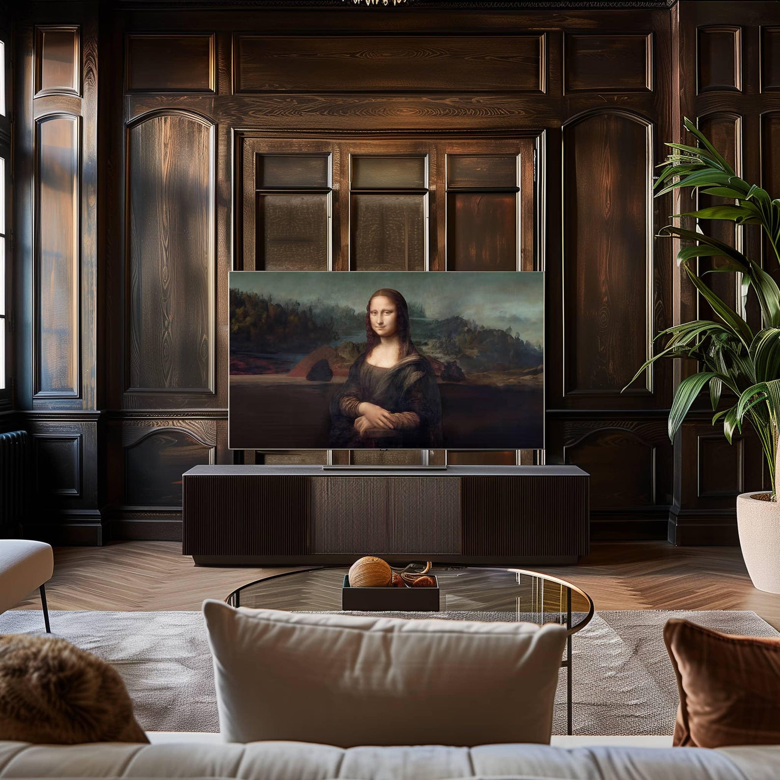 Mona Lisa Samsung Frame TV Art: Da Vinci Renaissance Painting (digital ...