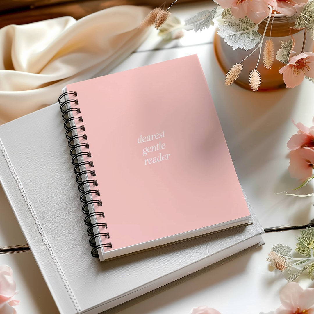 Bridgerton Inspired Lined Spiral Notebook | Lady Whistledown Dearest ...
