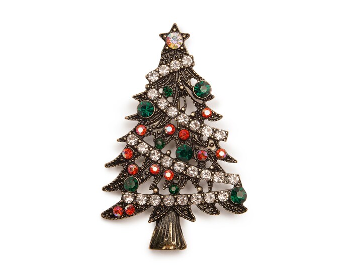 Santa Pin, Santa Brooch, Pin, Brooch, Christmas Pin, Christmas Brooch ...