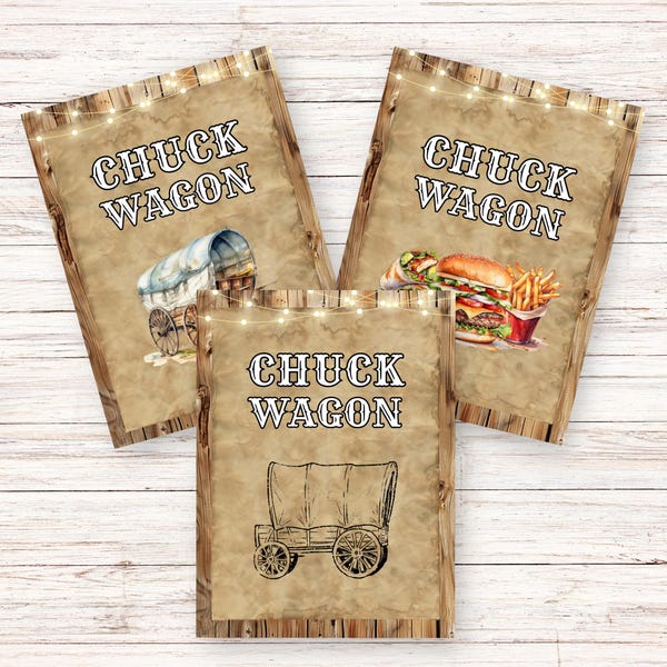 Chuck Wagon - Etsy