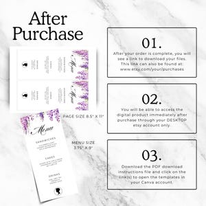 Bridgerton Menu, Birthday Afternoon Tea Party, Digital Template ...