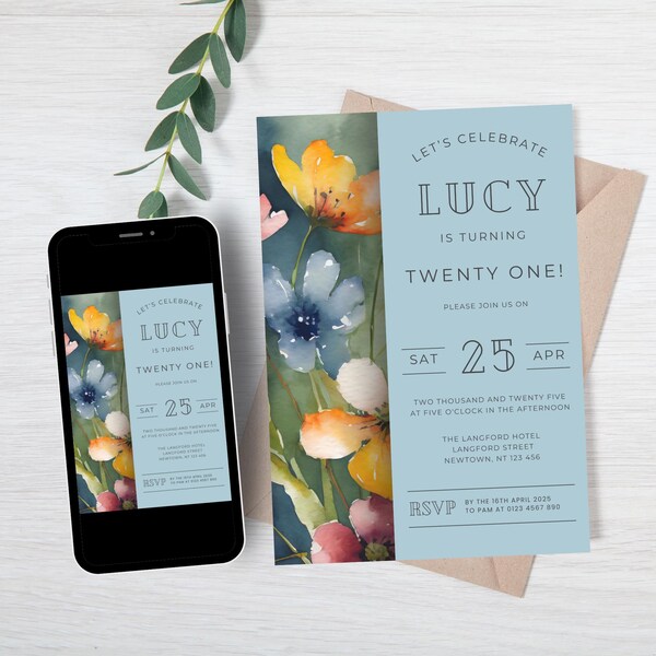 Classy 21st Party - Etsy