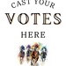 Vote Here Sign & Ballot Slips Template, Kentucky Derby Party, Racing ...
