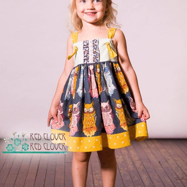 Girls Knot Dress - Etsy